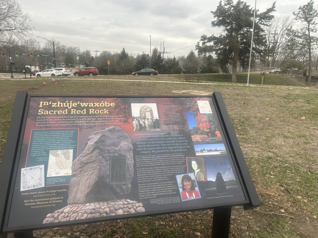 New signs about Indigenous history installed in downtown Lawrence park ...